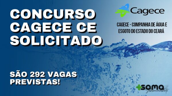 Concurso Cagece: Um Novo Certame em Vista Para 262 Vagas!