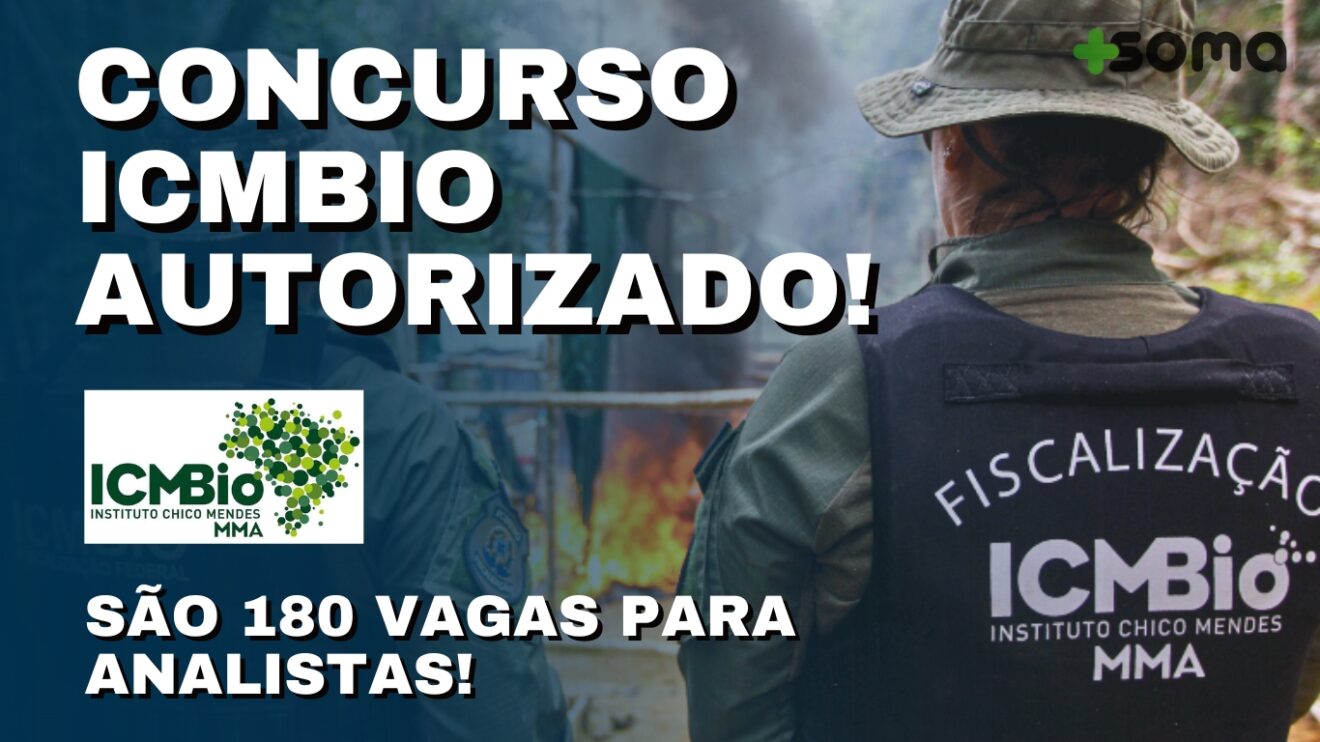 Concurso ICMBio 2024: Autorizado! São 180 Vagas! Veja: